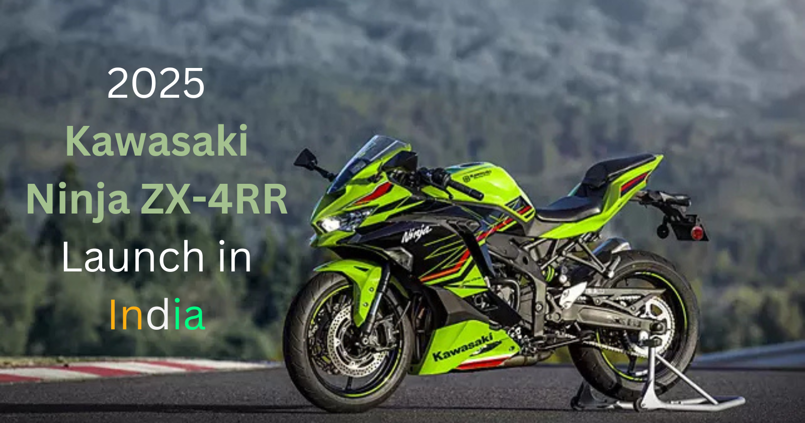 2025 Kawasaki Ninja ZX-4RR Launch in India Power & Features