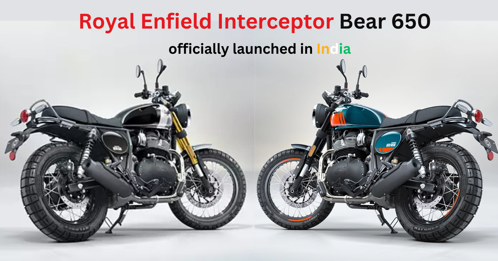 Royal Enfield Interceptor Bear 650 Launched: Price, Specs